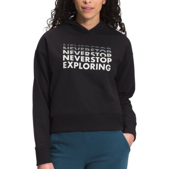 The North Face | Tops | Nwt The North Face Black Never Stop Exploring ...